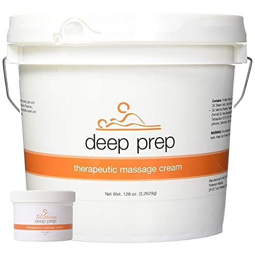 Deep Prep Therapeutic Massage Cream, 8 oz | eBay