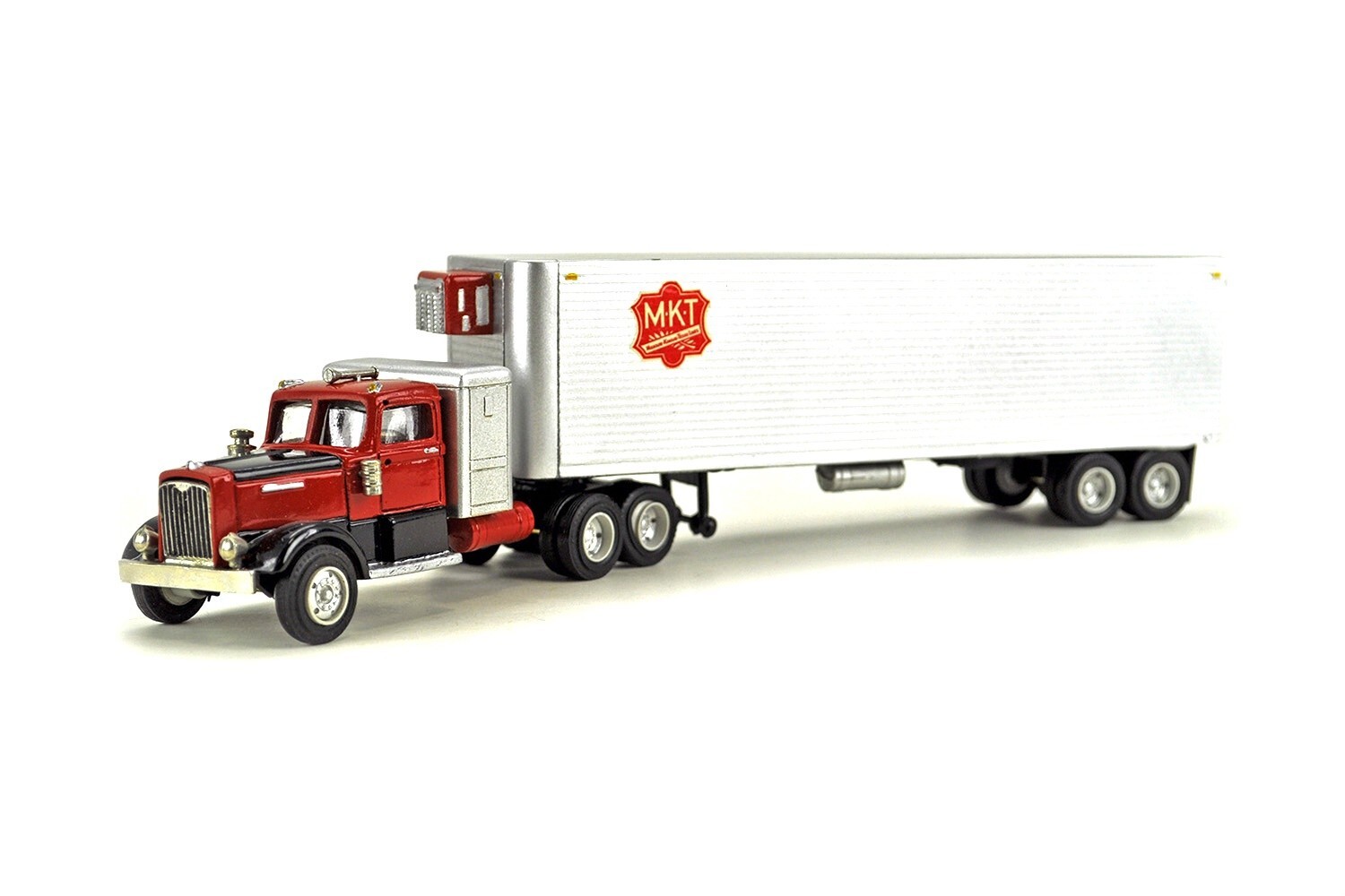 DeHanes 1664 Autocar DC102 Semi w/Reefer - MKT "the Katy" 1/55 Die-cast ...