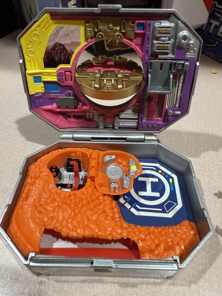 Mighty Morphin Power Rangers Pink Morpher Micro Playset 1995 Bandai | eBay