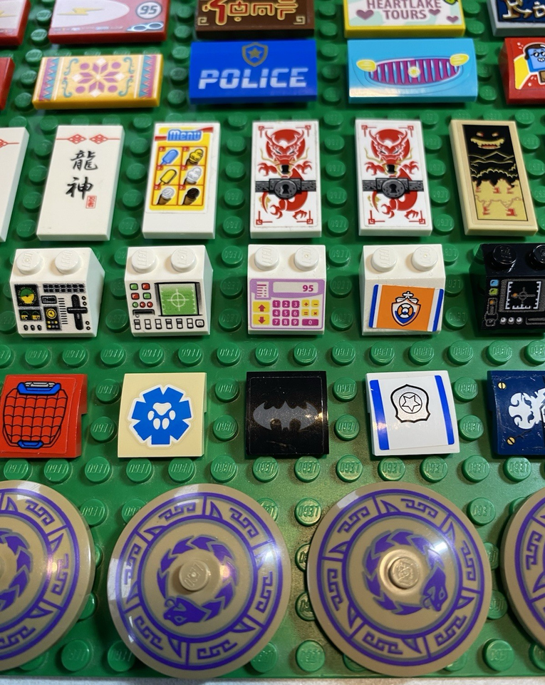 Genuine Lego Parts sticker/printed tiles & bricks ***STOCK CLEARANCE ...