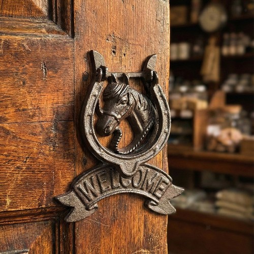 Horse Head Door Knocker Creative Accessory Premium Versatile Heavy Duty ...