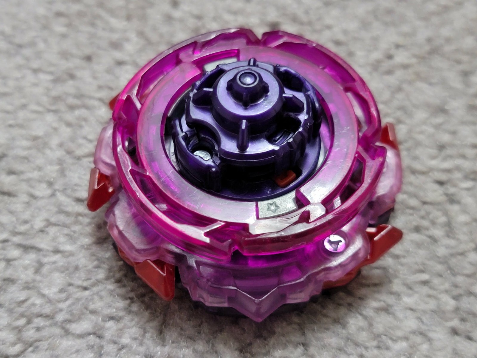 Tact Longinus 12Expand Trans' Sou + stickers Beyblade TAKARA TOMY BURST ...