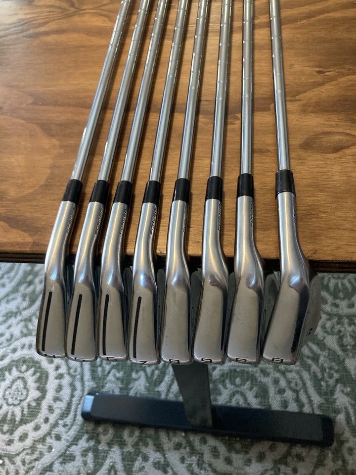 TaylorMade P790 2019 Iron Set / 4-AW Stiff Flex Steel Shafts | eBay