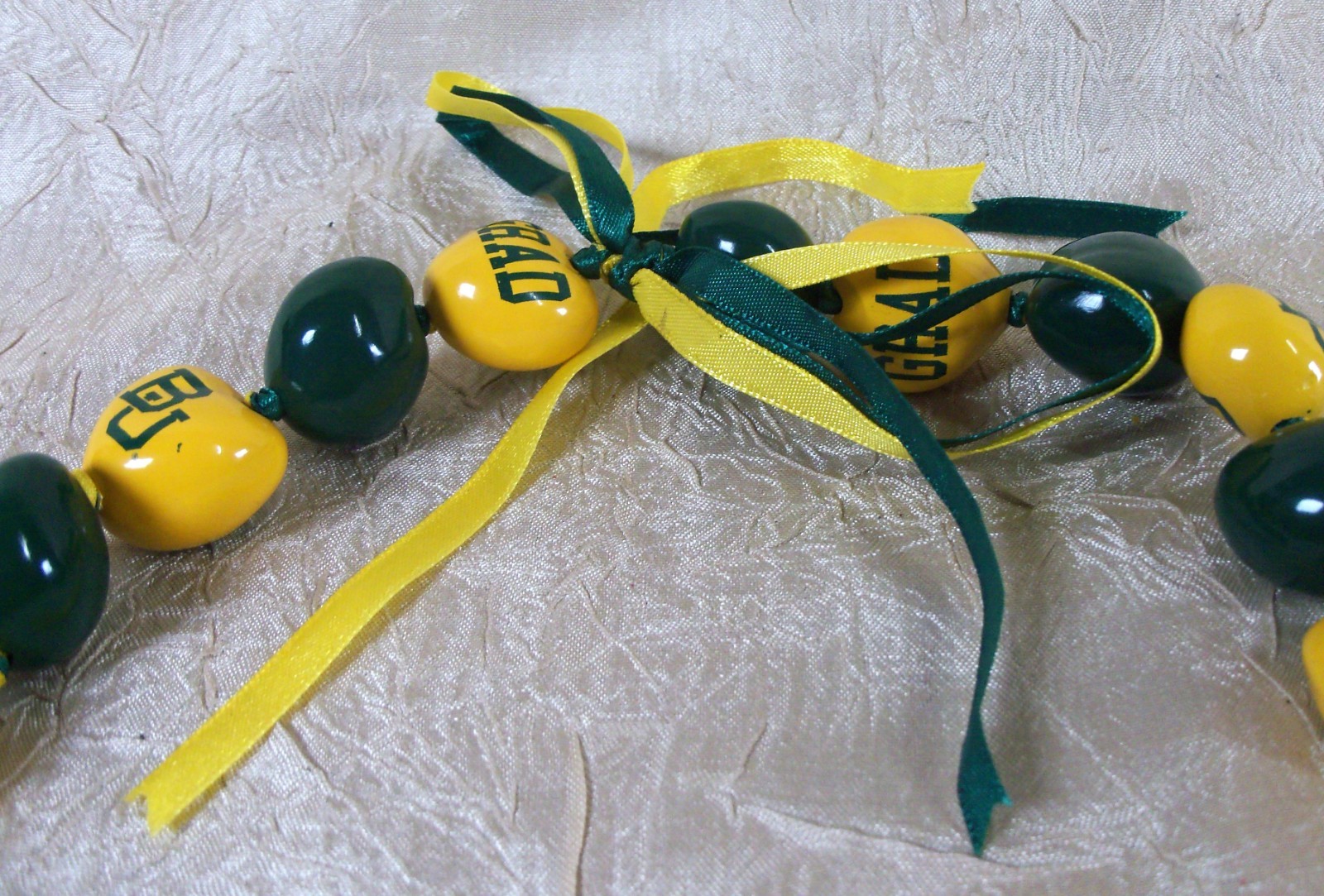 Baylor University Bears GRAD Necklace Graduation Beads | eBay