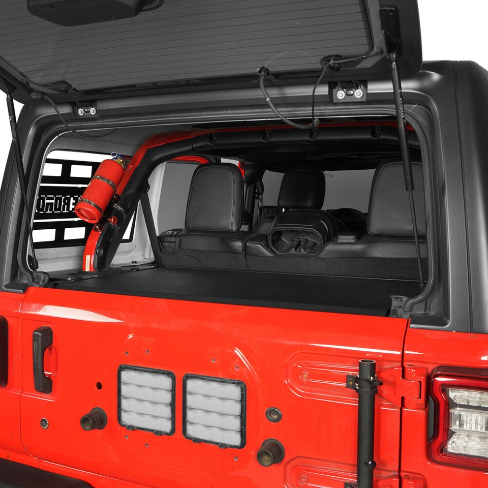 For 18-23 Jeep Wrangler JL 4 Doors Trunk Storage Security Deck ...