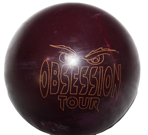 HAMMER OBSESSION TOUR DARK RED SOLID BOWLING BALL VINTAGE TOUR V2 | eBay