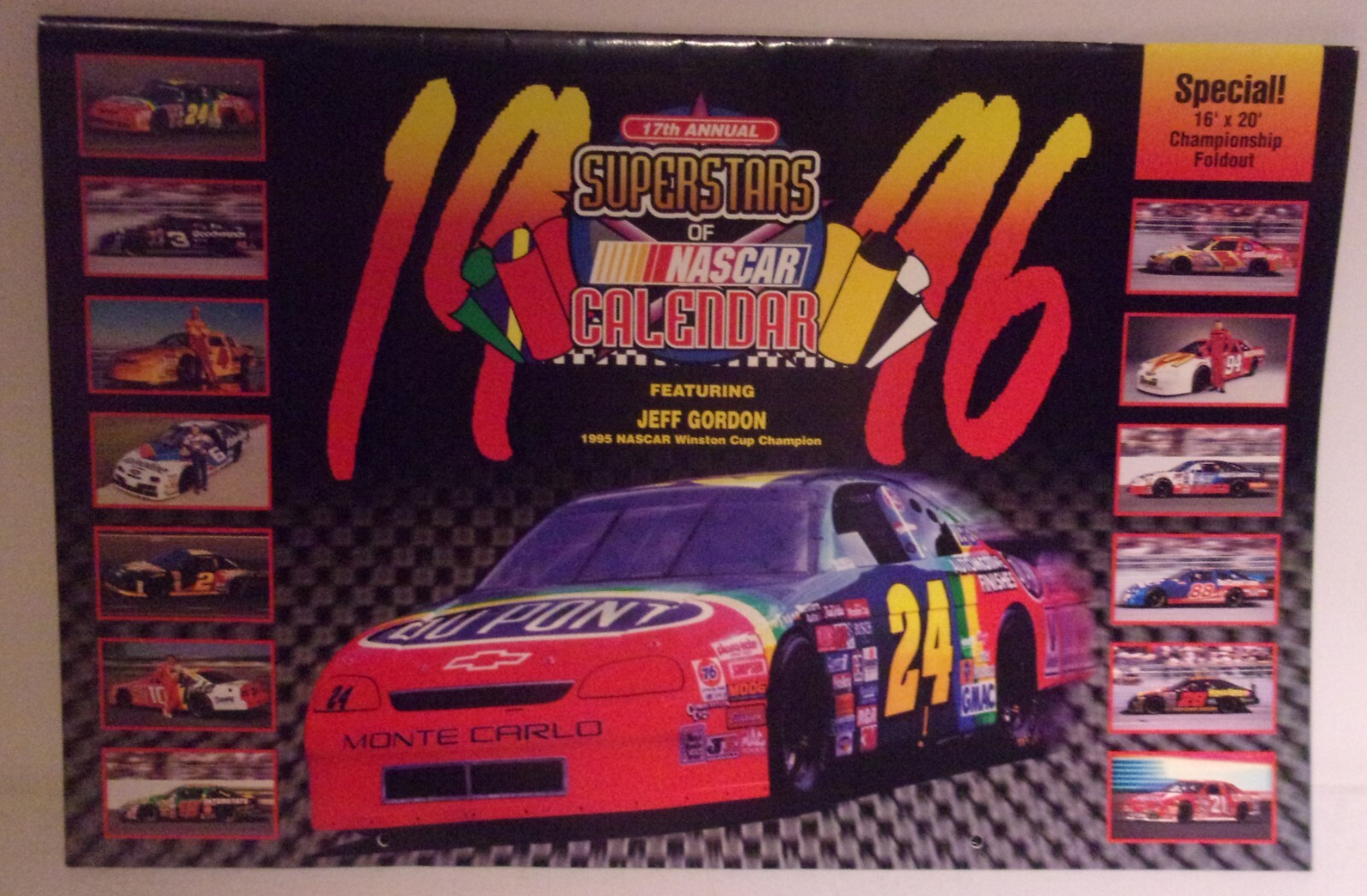 NASCAR Racing Calendars Lot of 12 | eBay
