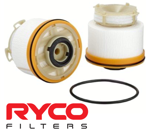 RYCO CARTRIDGE FUEL FILTER FOR TOYOTA 2KD-FTV 1KD-FTV TURBO DIESEL 2.5L ...