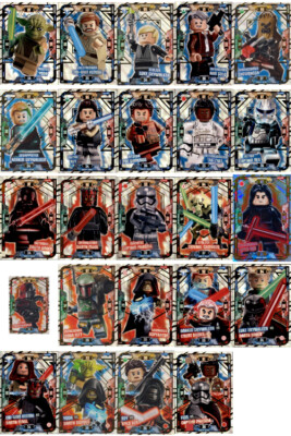 Blue Ocean LEGO Star Wars Serie 1 Trading Cards Sammelkarten Limitierte ...