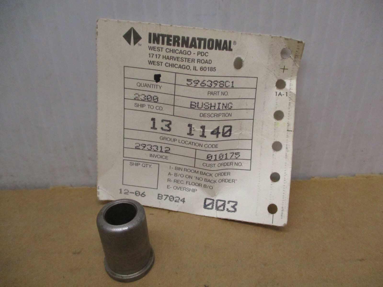 International 596398C1 for sale online | eBay