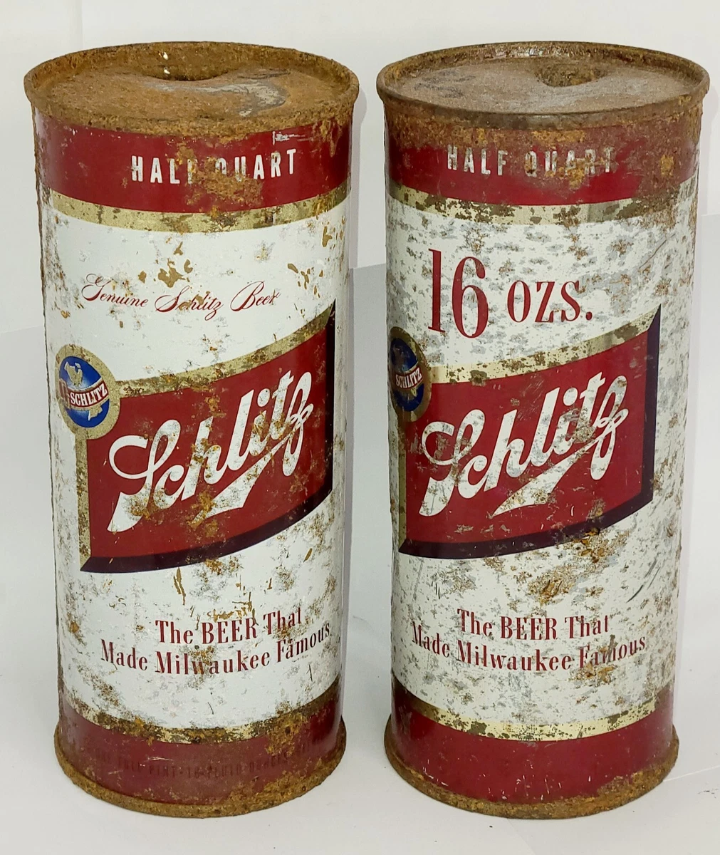 Schlitz Beer Can Collection