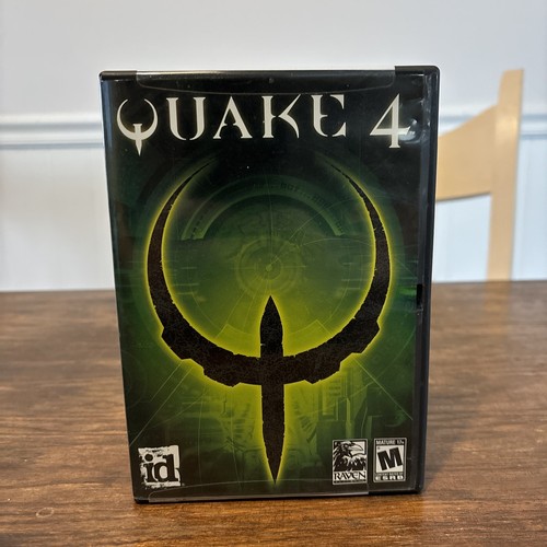 Quake 4 (PC, 2005) Complete - Big Box - with Sleeve, Case, 4 discs and ...