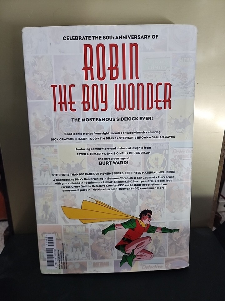 ROBIN 80 YEARS OF THE BOY WONDER HC DELUXE EDITION DC COMICS | eBay