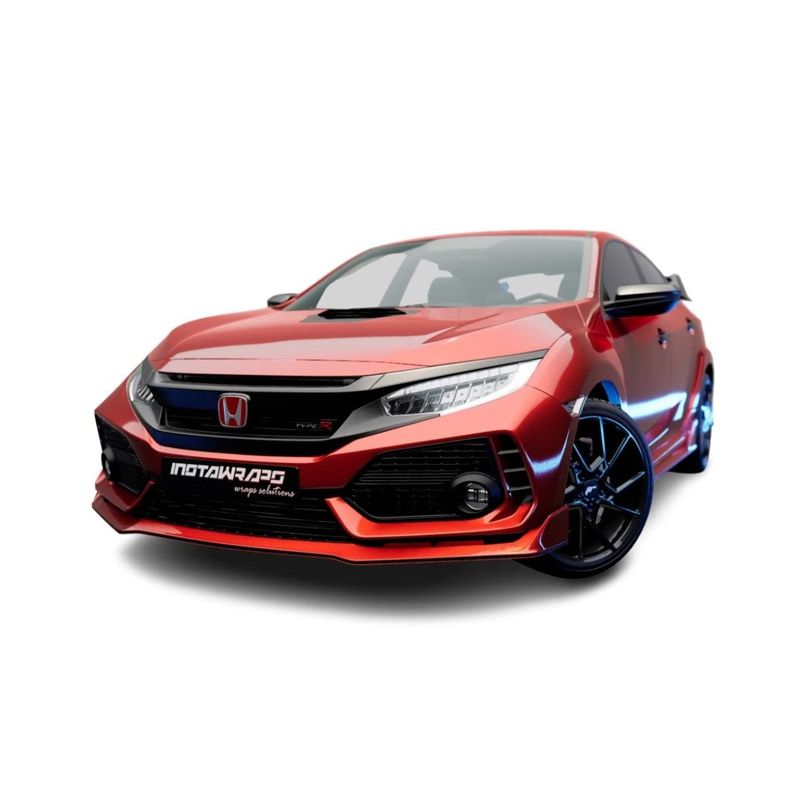 3M Car Wrap Roll 1080/2080 Gloss Dragon Fire Red | G363 | (5ft x 40ft ...