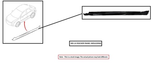 LEFT WHT ROCKER PANEL MOULDING OEM 2022 BMW 750I 51778064983 | eBay