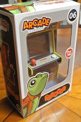 NEW Mini Arcade Classics Konami FROGGER Game Handheld Retro Cabinet 06 ...