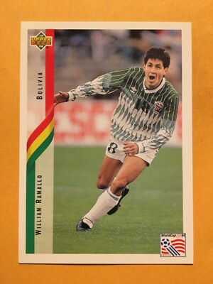 1994 Upper Deck World Cup #217 Bolivia William Ramallo Soccer Card | eBay
