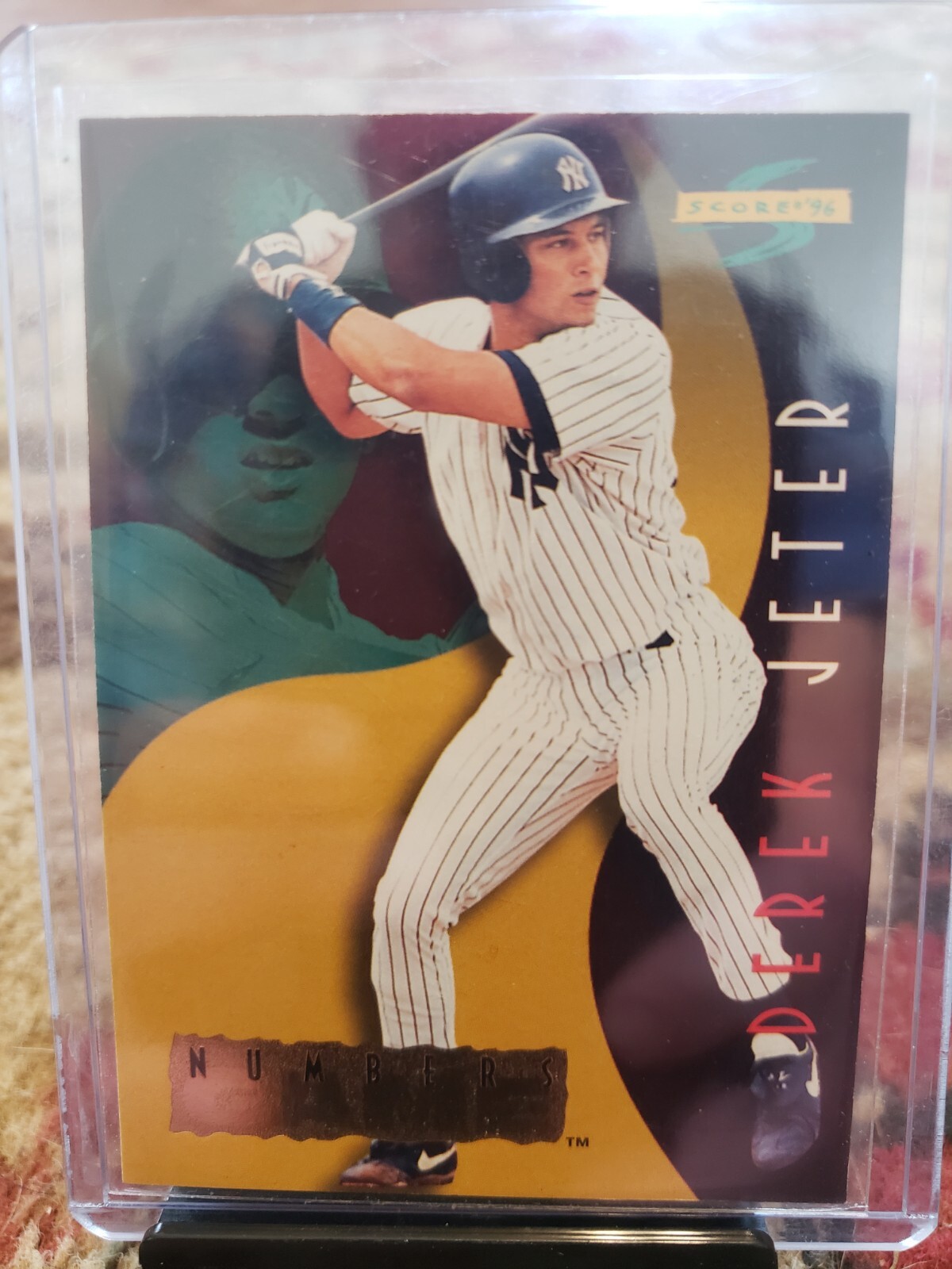 1996 Score Derek Jeter Numbers #26 Numbers Insert Yankees *free ...