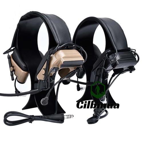 C4 Tactical Softair Comtac IV Headset Noise Reducation Headphones Live ...