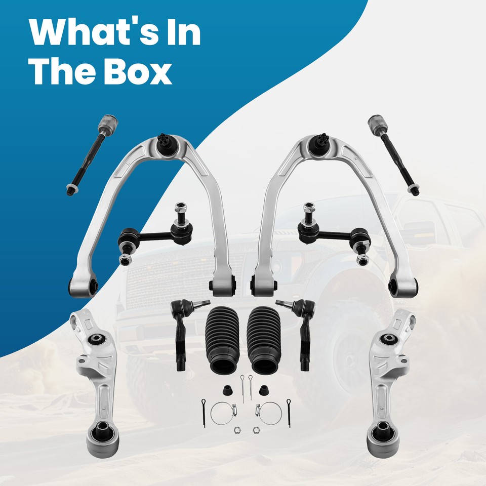 12pcs Front Upper & Lower Control Arms Assembly for Nissan 350Z ...