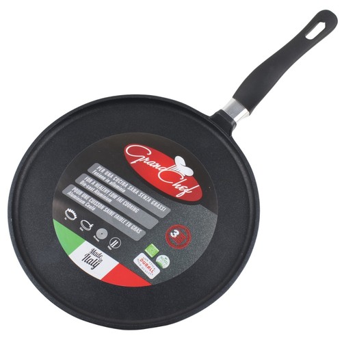 Roch Guss Grand Chef Crepe Griddle Pan Made in Italy 28 cm | eBay