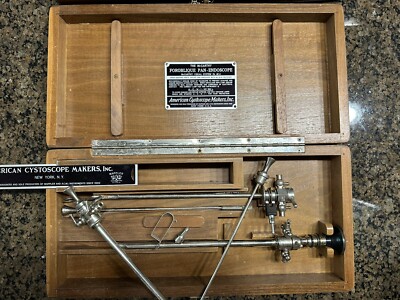 Vintage American Cystoscope Maker, Wappler Foroblique Pan-Endoscope 68 ...