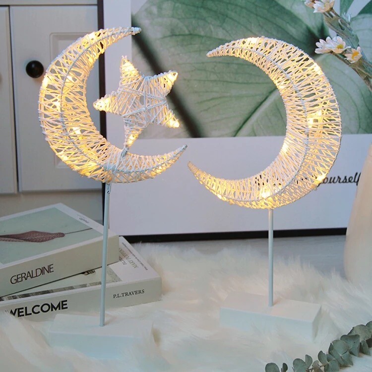 Ramadan LED Sign Lights Decorations Eid Kareem Mubarak Lights Boxes ...