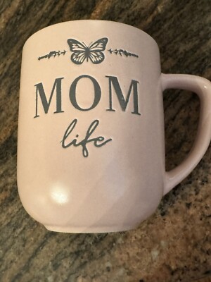 “Mom Life” Pink Ceramic Mug NEW | eBay
