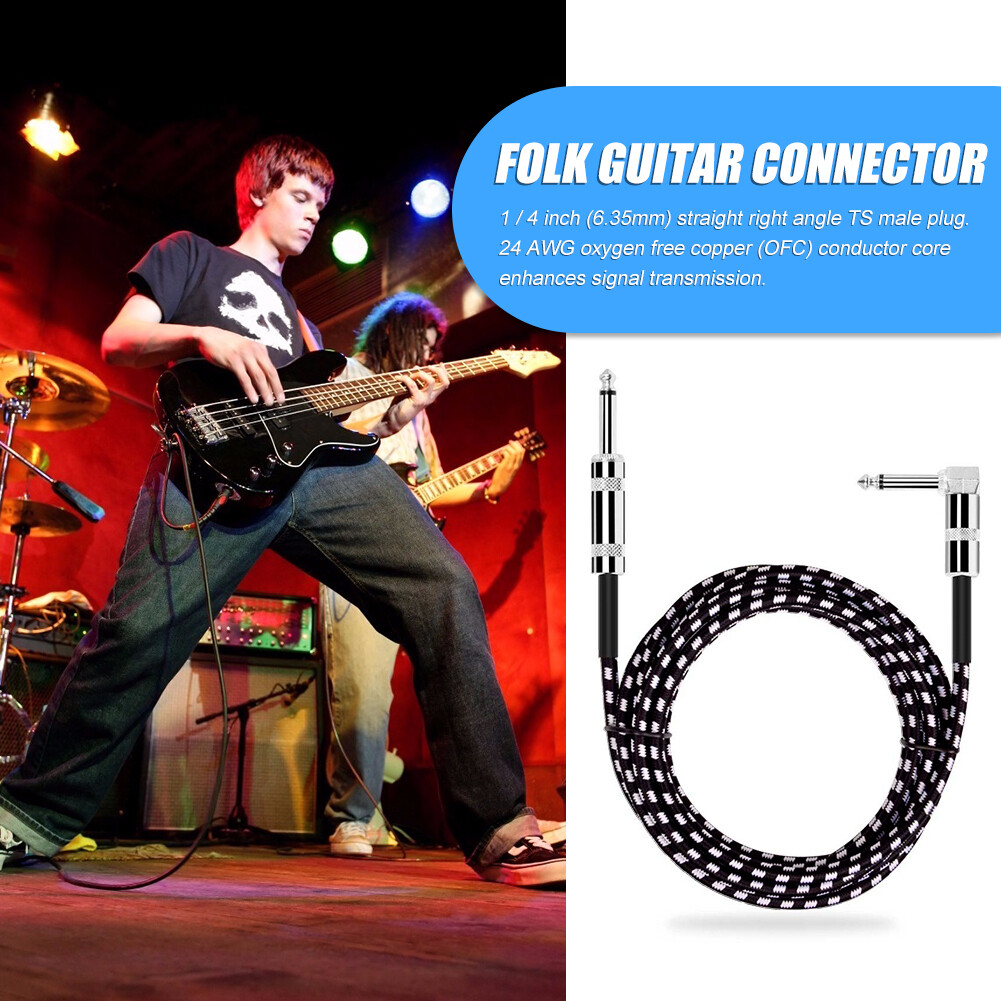 Guitar Cable Audio USB Interface Link Cable Adapter Music Instrument ...