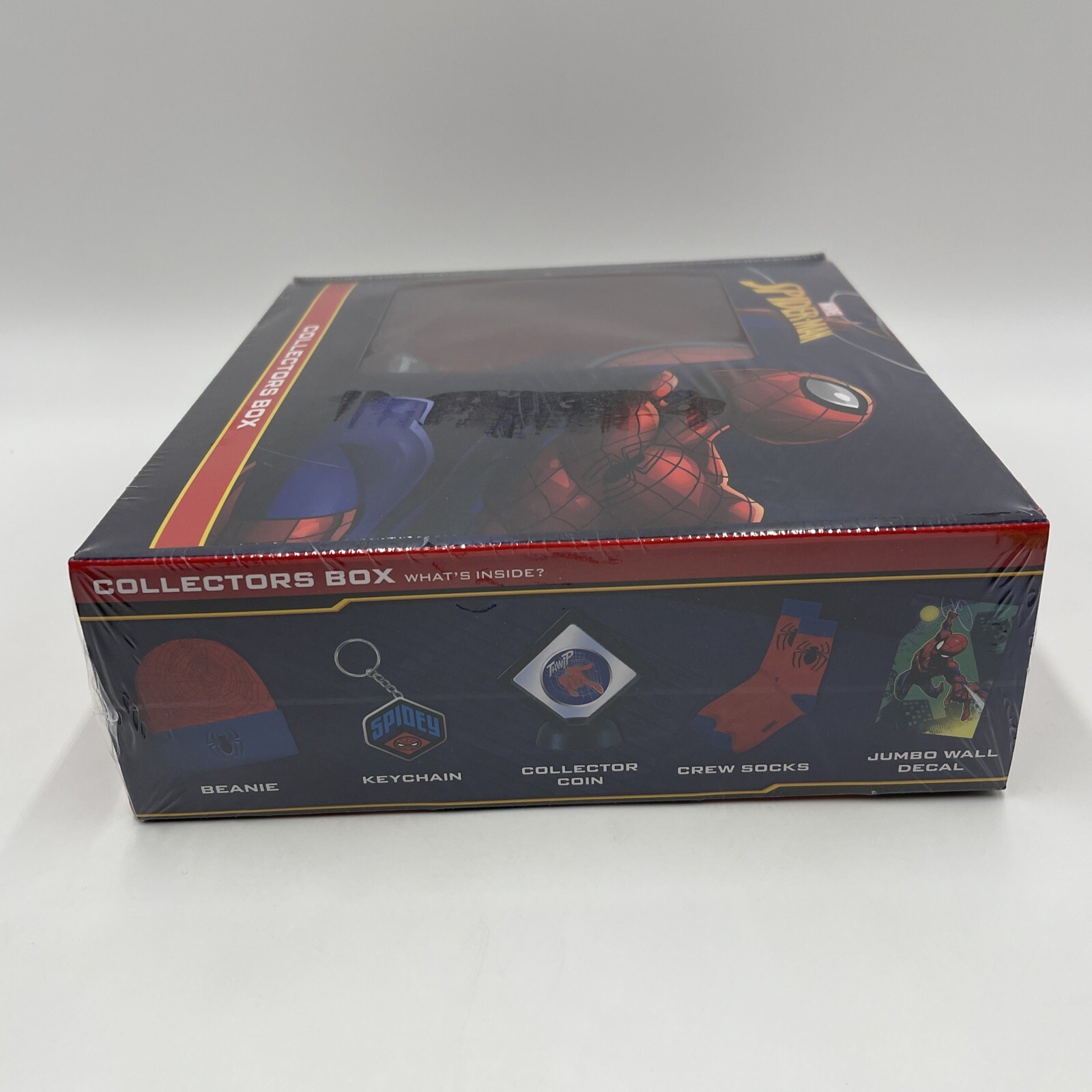 Marvel Spider-Man Collectors Box By Culture Fly Factory Sealed 5 Gifts ...