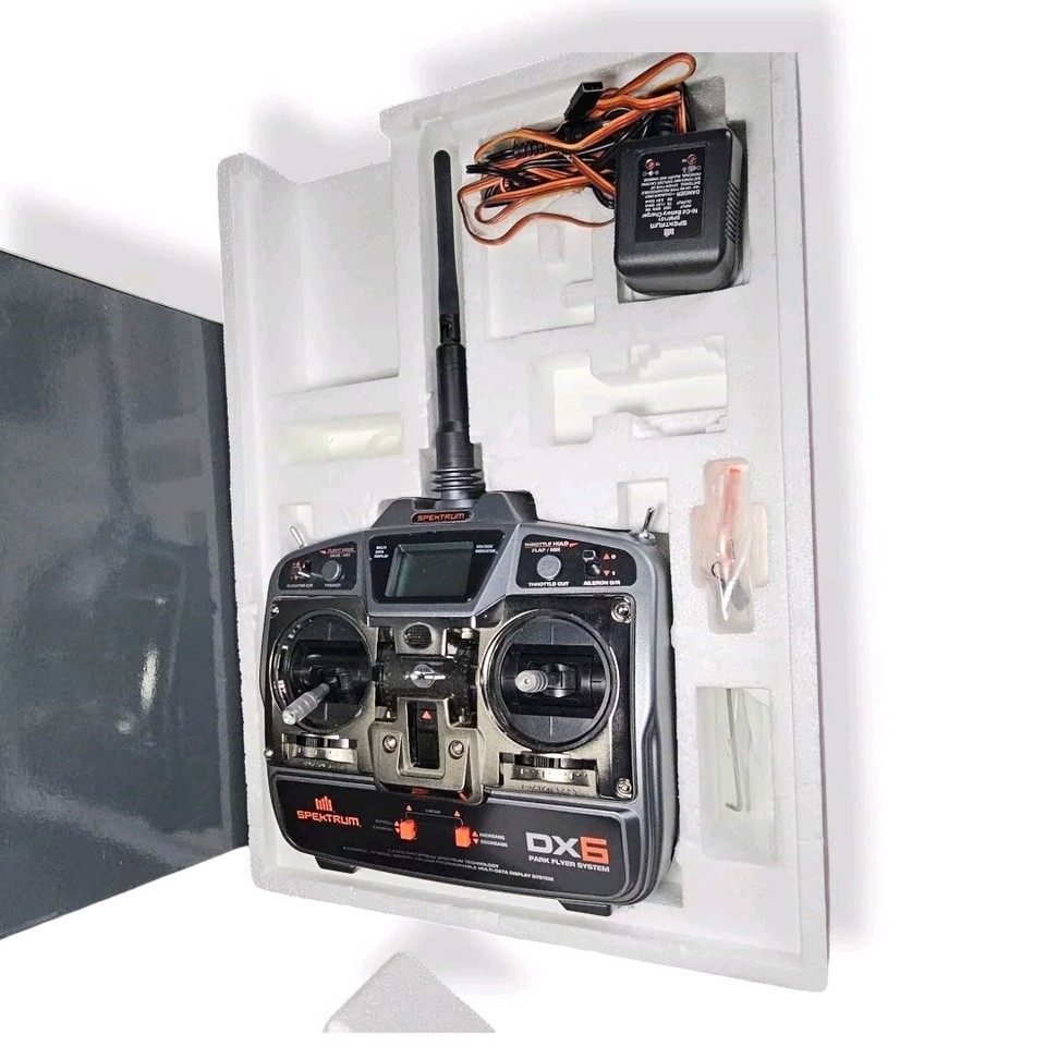 Spektrum SPM2460 DX6 2.4GHz DSM W Charger and Bind Plug | eBay