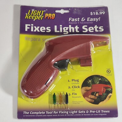 Light Keeper Pro Complete Tool To Fix Your Incandescent Christmas Light ...