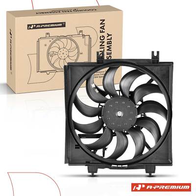 A-Premium Right Cooling Fan Assembly w/ Shroud for Subaru Forester 2014 ...