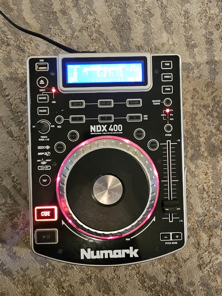 Numark Ndx400 Tabletop DJ CD MP3 USB Player | eBay