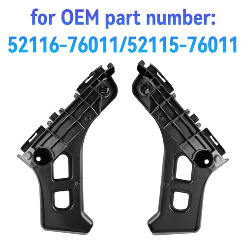 Pair Left & Right Side Front Bumper Bracket Support For Lexus CT200h ...