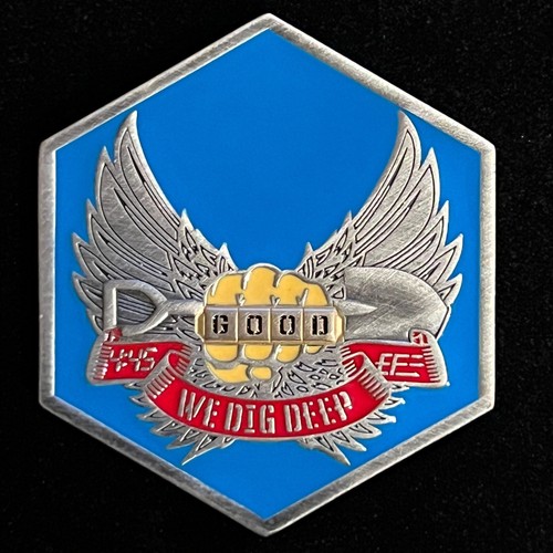 GOOD 4:45 EE We Dig Deep Challenge Coin | eBay