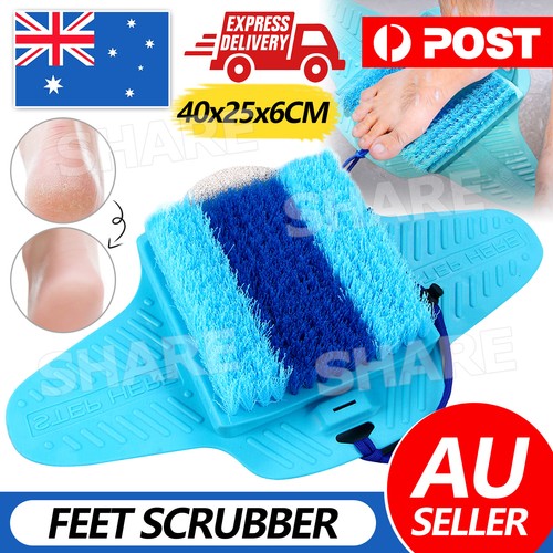 Nonslip Foot Cleaner Scrubber Massager Shower Feet Washer Bath ...
