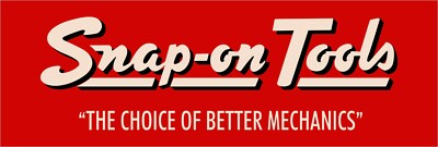 Snap On Tools New Metal Sign: Ships Free - 6 x 18" - Choice of Better ...