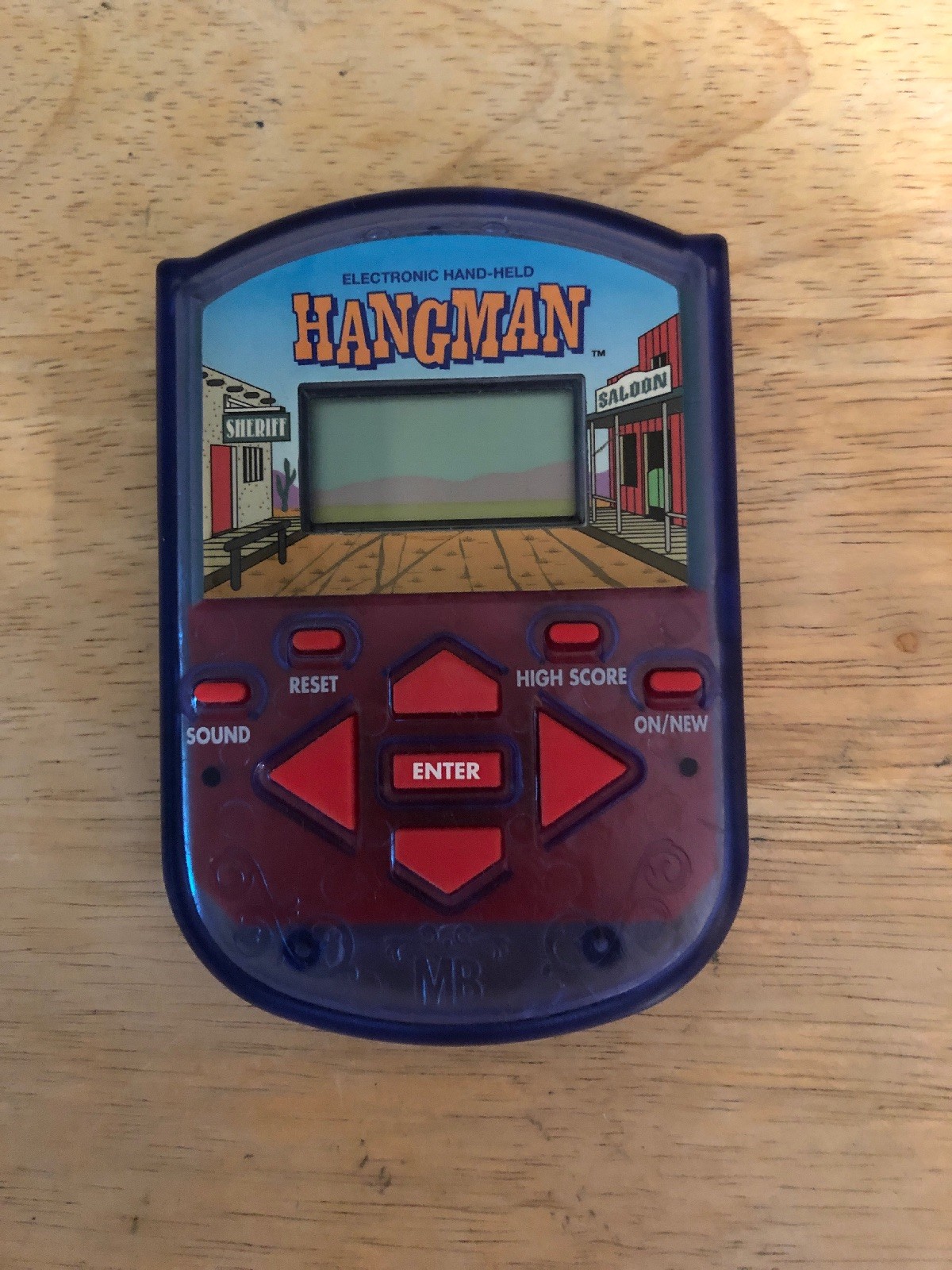 Electronic Hand-Held Hangman Game By Milton Bradley 1995 | eBay