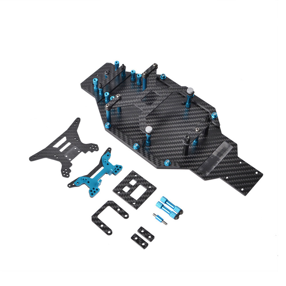 Carbon Chassis Frame Kit for Tamiya DF03 Upgrades | eBay