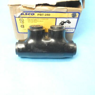 Ilsco PBT-250 Insulated Connector 2 Port In-Line 6 AWG-250 MCM | eBay