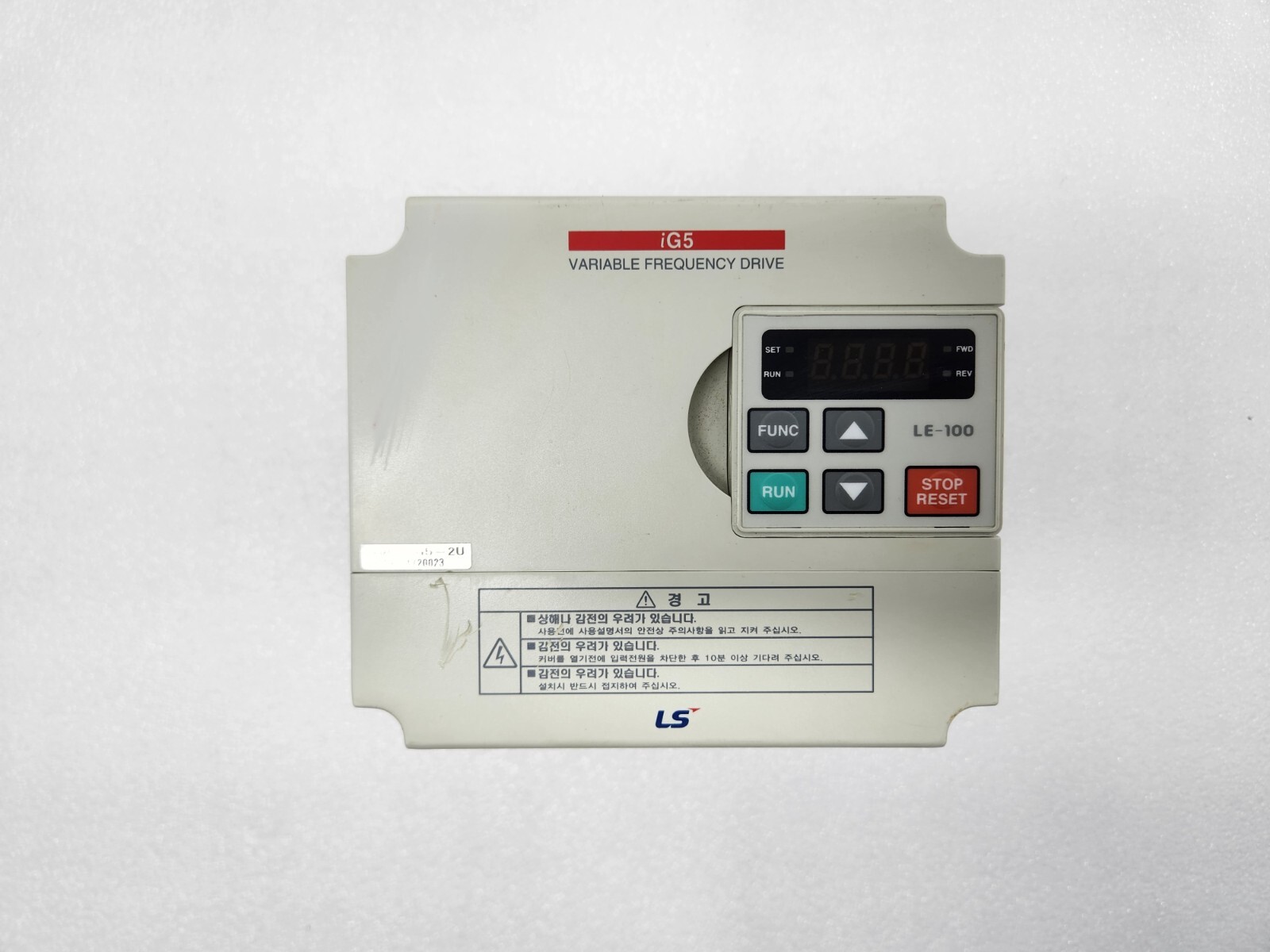 LS Industrial Systems iG5 VARIVABLE FREQUENCY DRIVE SV022iG5-2U(As-Is) | eBay