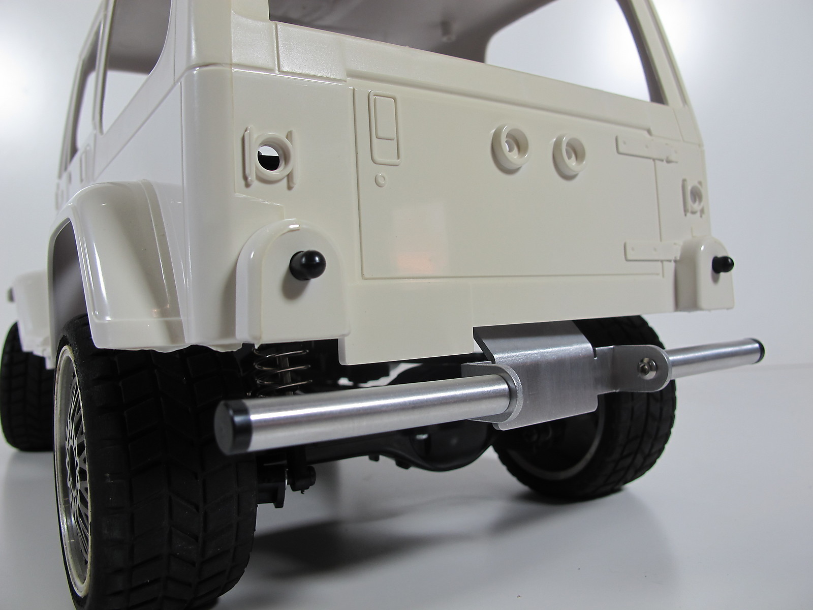 Rear Lower Bumper Bar Guard for Tamiya RC 1/10 CC01 Unimog Bronco ...