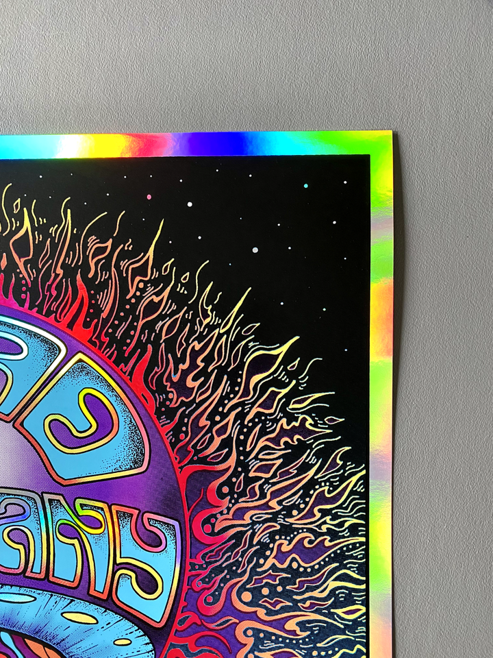 *FOIL* Dead & Company Sphere Poster AE S/N x/45 Mike Dubois March 21 ...