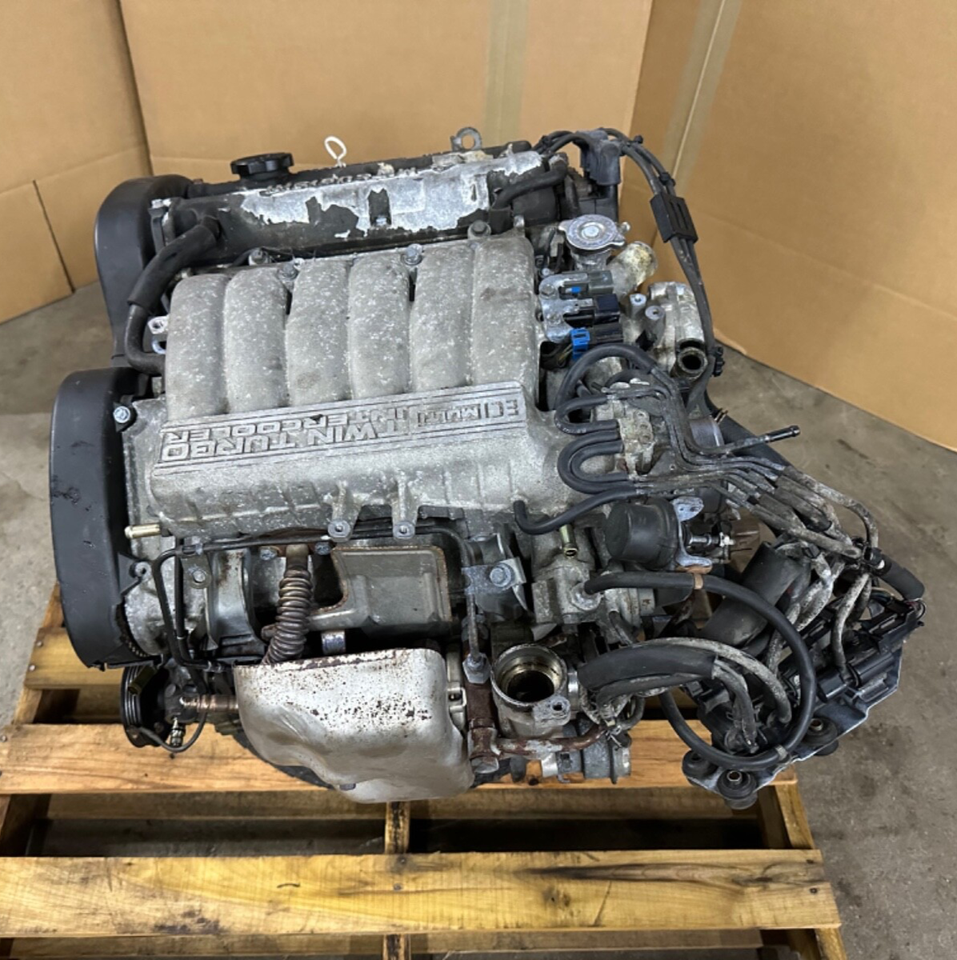 91-99 MITSUBISHI 3000GT VR4 3.0L 6G72 V6 TWIN TURBO AWD ENGINE MOTOR 4 ...