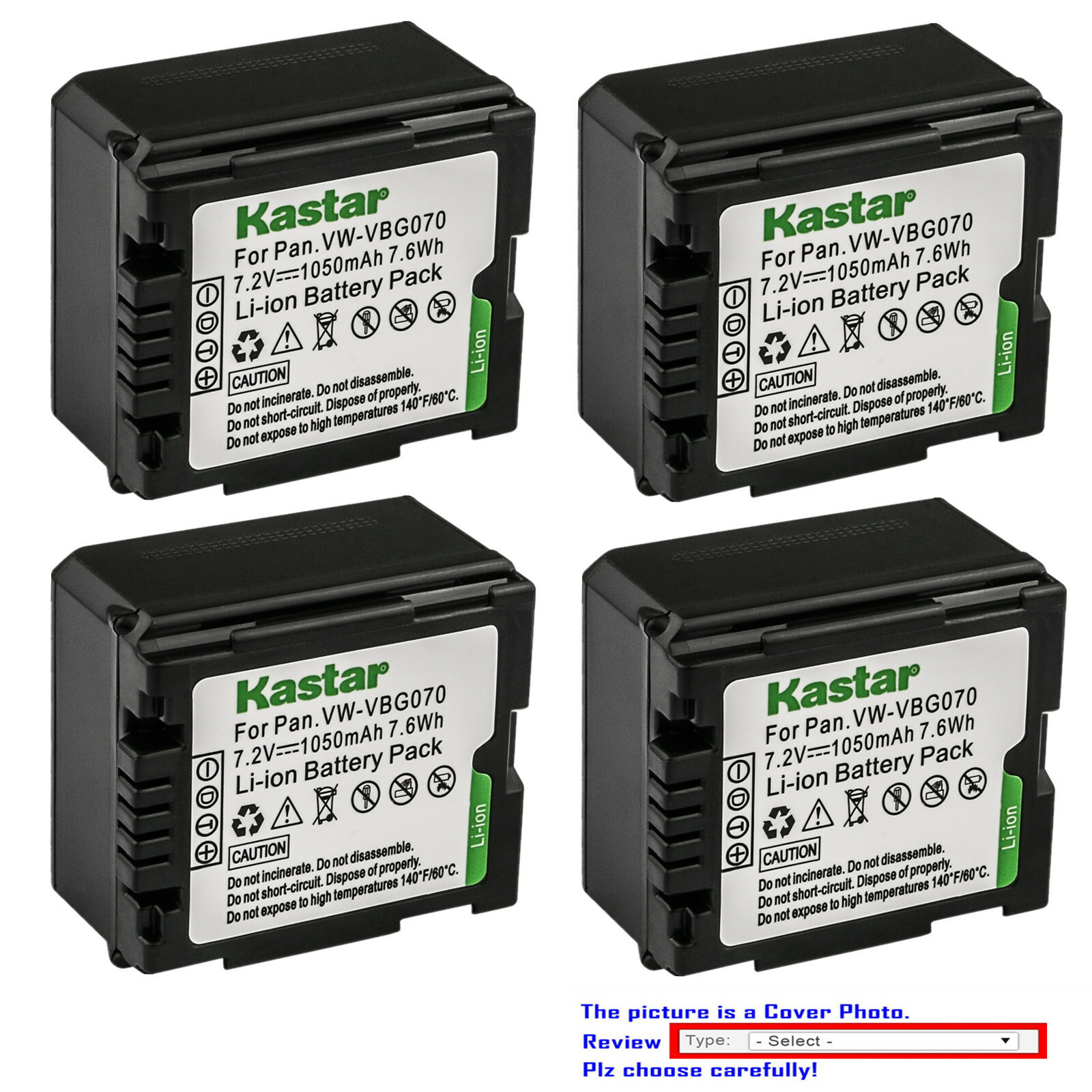 Kastar VWVBG070 Replacement Battery Pack for Panasonic HDC-SD1-S HDC-SD3 HDC-SD5 | eBay