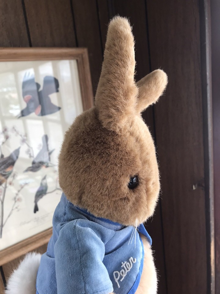 Vintage Peter Rabbit Eden Toys 14" Plush Bunny Beatrix Potter | eBay