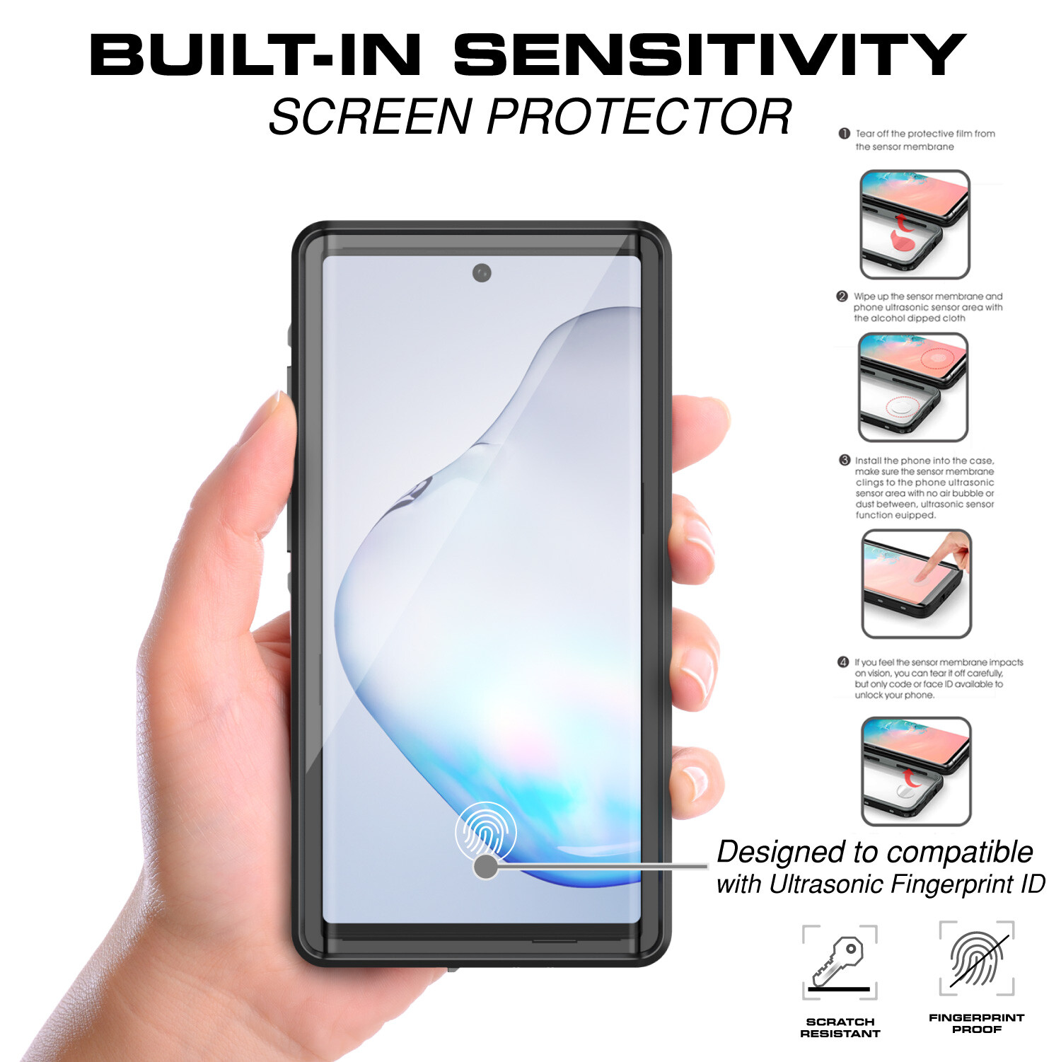 For Samsung Galaxy Note 10 / 10+ Plus Life Waterproof Case Cover with ...