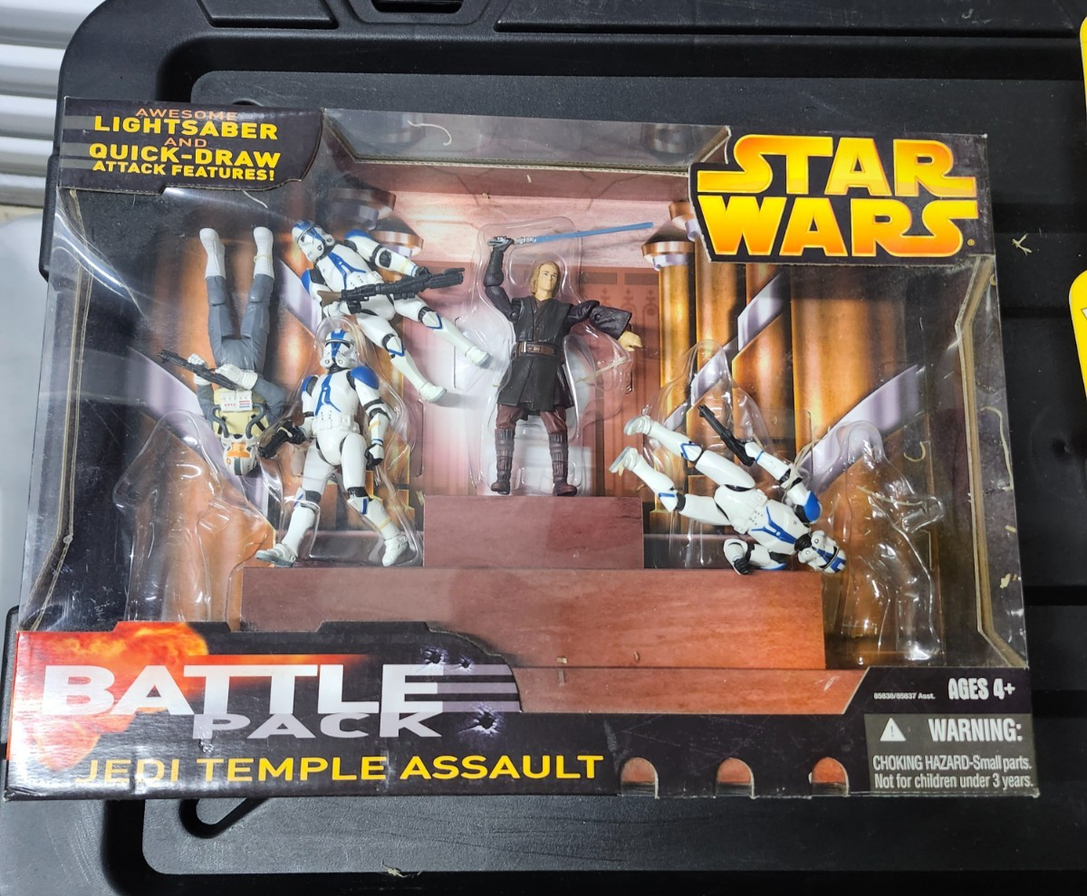 Jedi Temple Assault 2005 STAR WARS Revenge of the Sith Battle Packs #2 ...