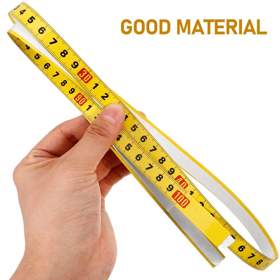 Self Adhesive Tape Measures Workbench Sticky Ruler Measure Tape | eBay ...